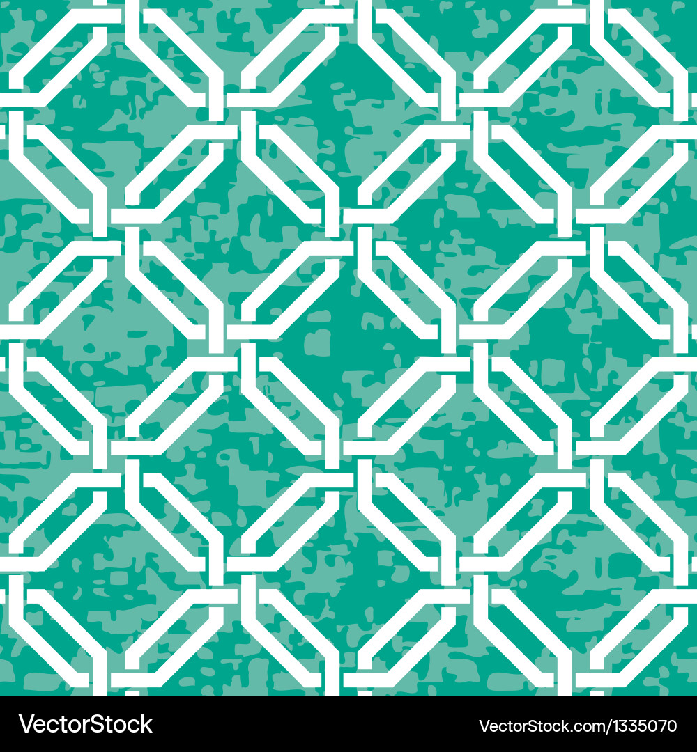 Distressed geometric octagon Royalty Free Vector Image