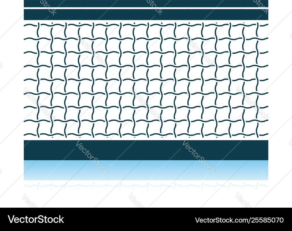 Tennis net icon Royalty Free Vector Image - VectorStock