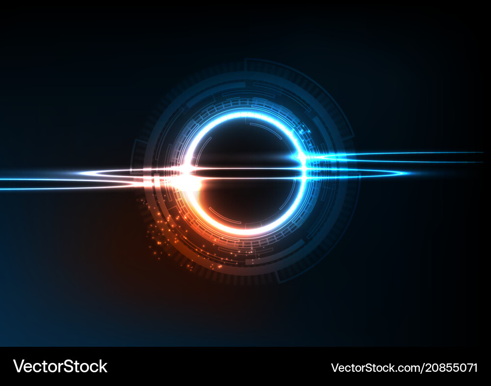 Digital Technology Abstract Royalty Free Vector Image