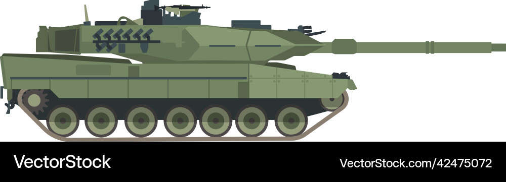 Leopard 2a7 Royalty Free Vector Image - VectorStock