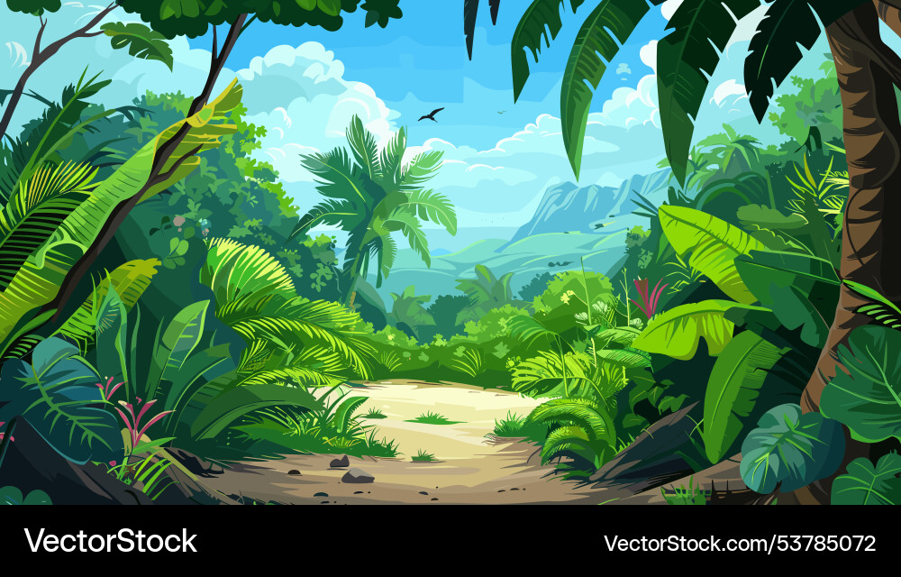 How To Draw Tropical Rainforest Plants Easy - Infoupdate.org