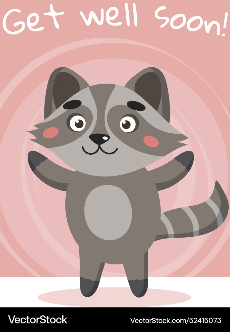 Get well soon concept Royalty Free Vector Image