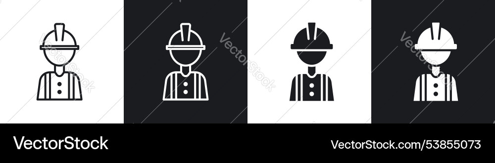 Worker icon Royalty Free Vector Image - VectorStock