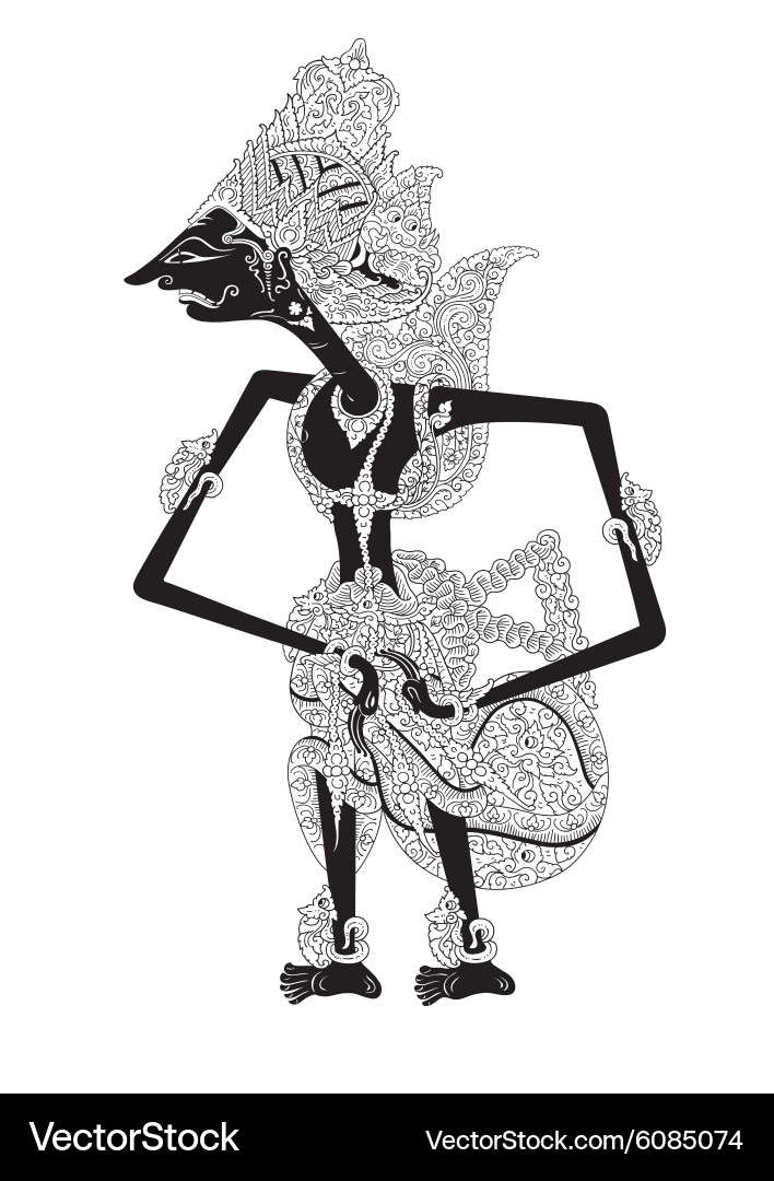 Kresna Royalty Free Vector Image - VectorStock