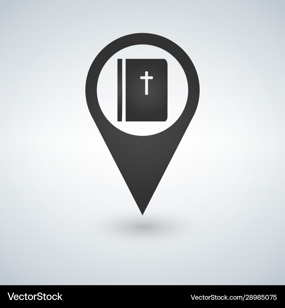 Bible Pointer Icon Royalty Free Vector Image - VectorStock