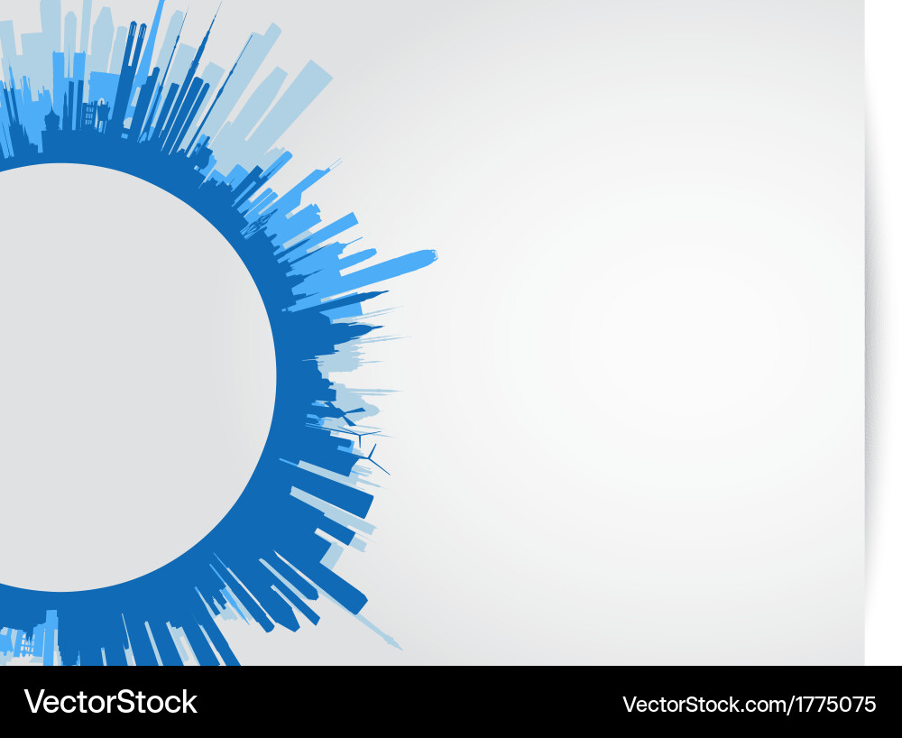 Round City Skyline Vector Images (over 1,400)