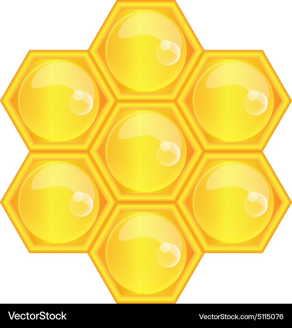 Honeycomb Pattern Royalty Free Vector Image - VectorStock