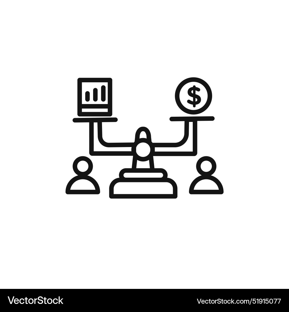 Debt holders icon set collection for web Vector Image