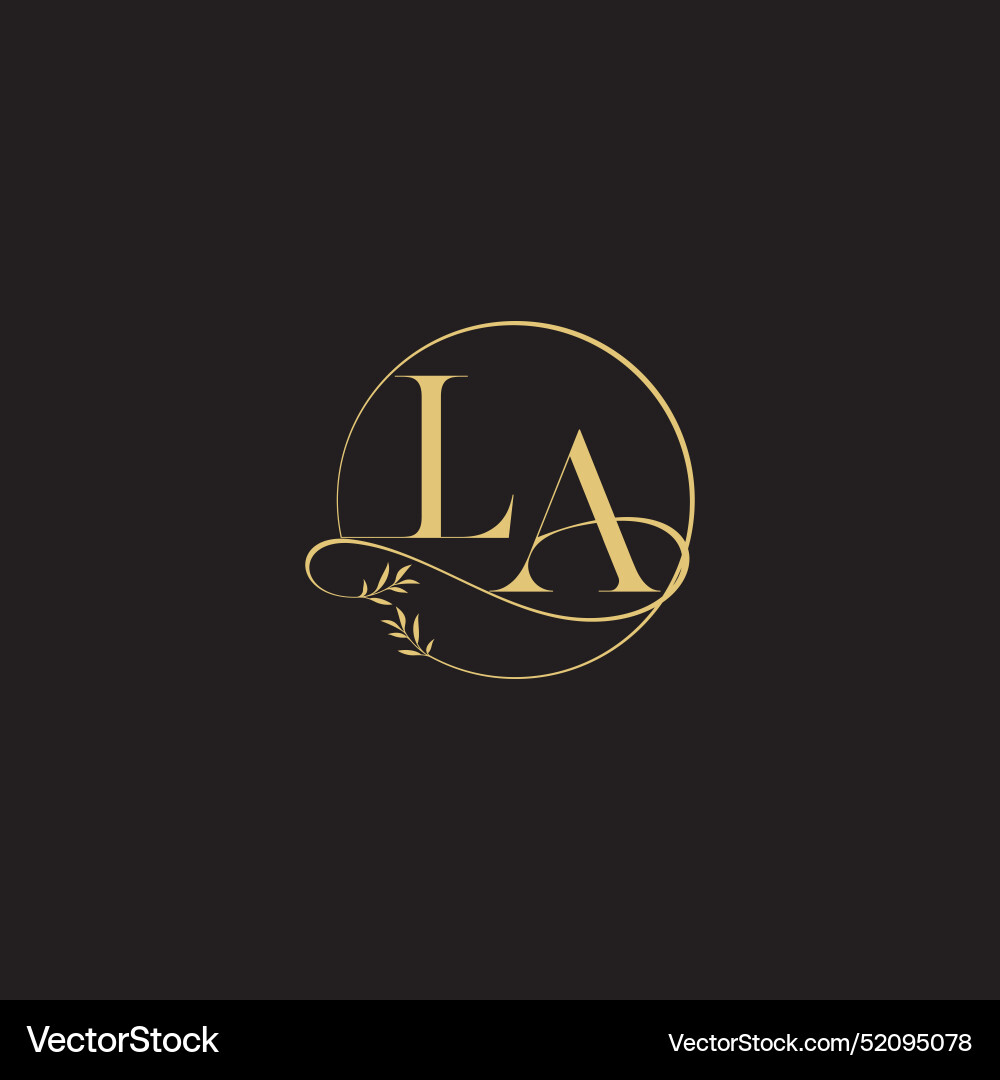 La Monogram Vector Images (over 2,000)