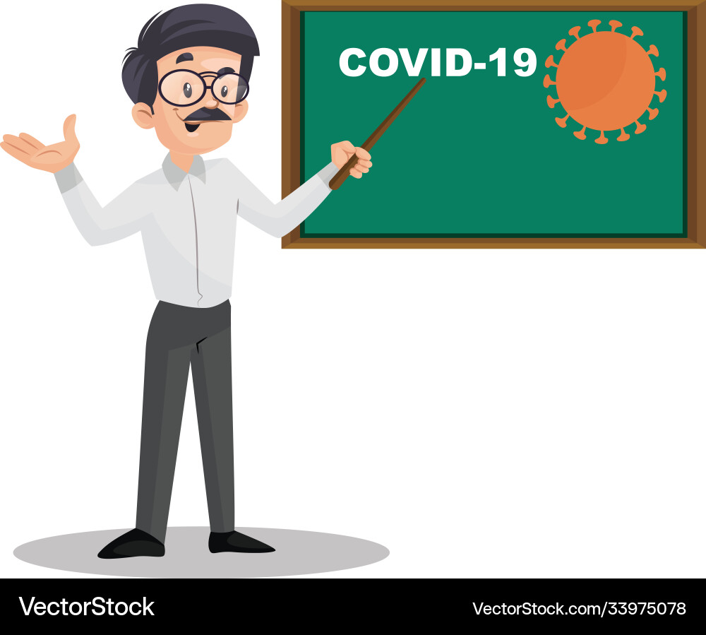 Male teacher Royalty Free Vector Image - VectorStock