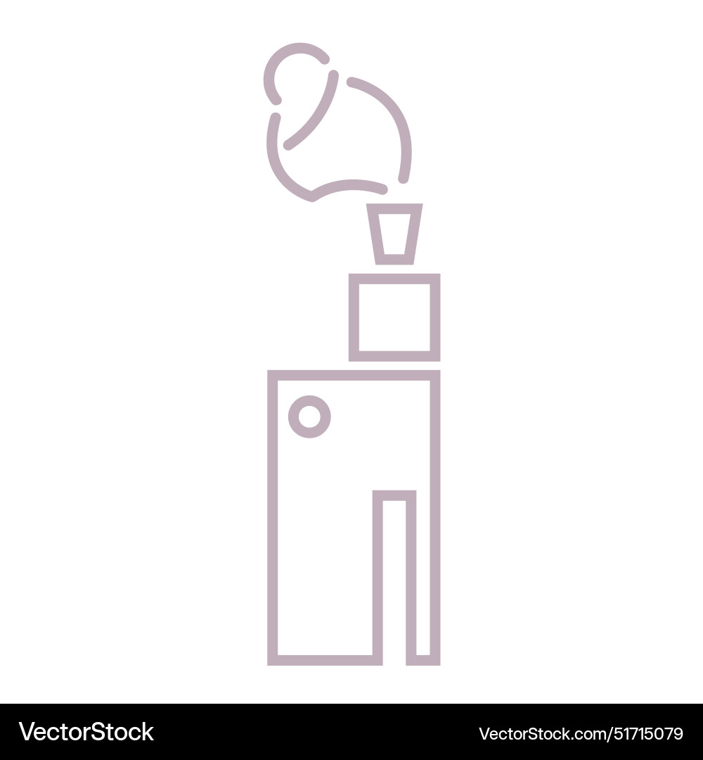 Vape logo Royalty Free Vector Image - VectorStock