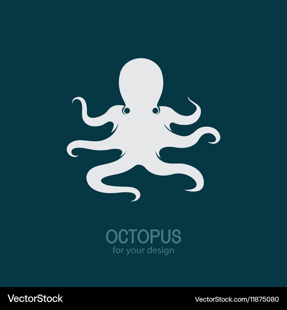 Octopus icon Royalty Free Vector Image - VectorStock