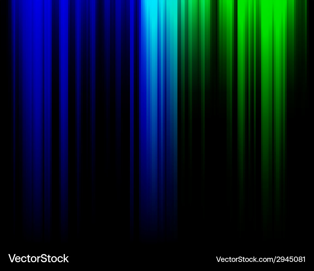 Black Blue And Green Abstract Background Vector Image