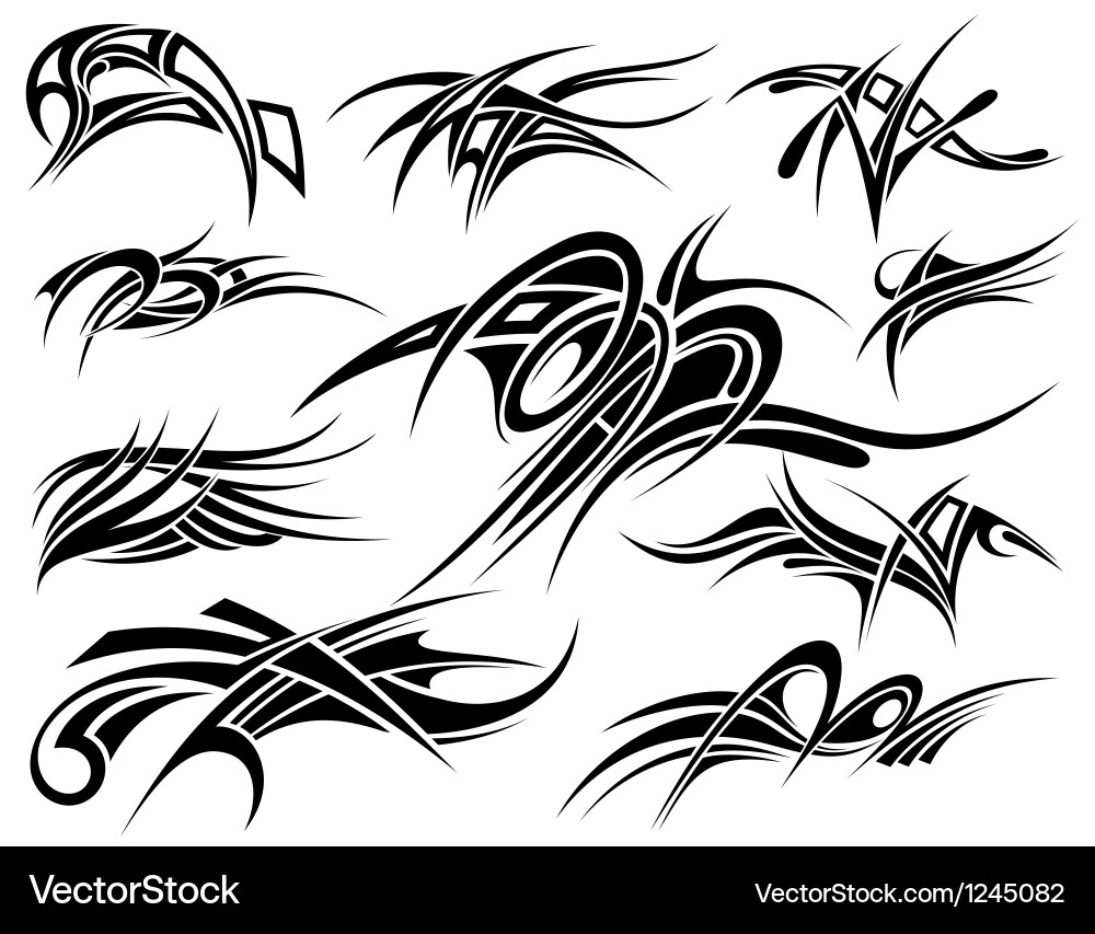Tribal tattoo Royalty Free Vector Image - VectorStock
