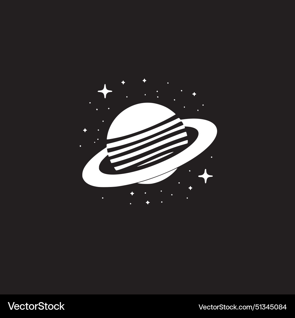 Space - high quality logo - ideal for t-shirt Vector Image