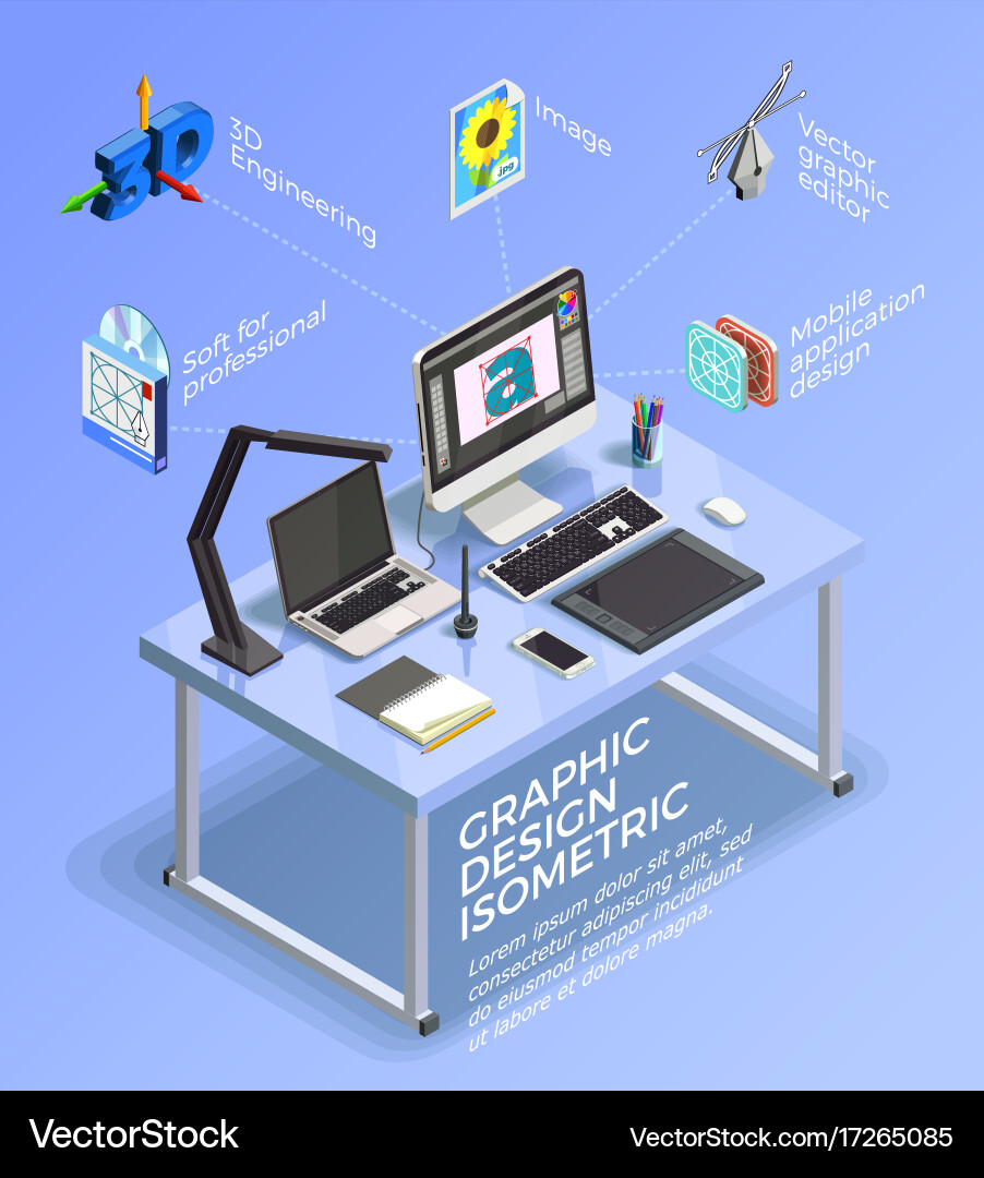 Visual design infographic concept Royalty Free Vector Image