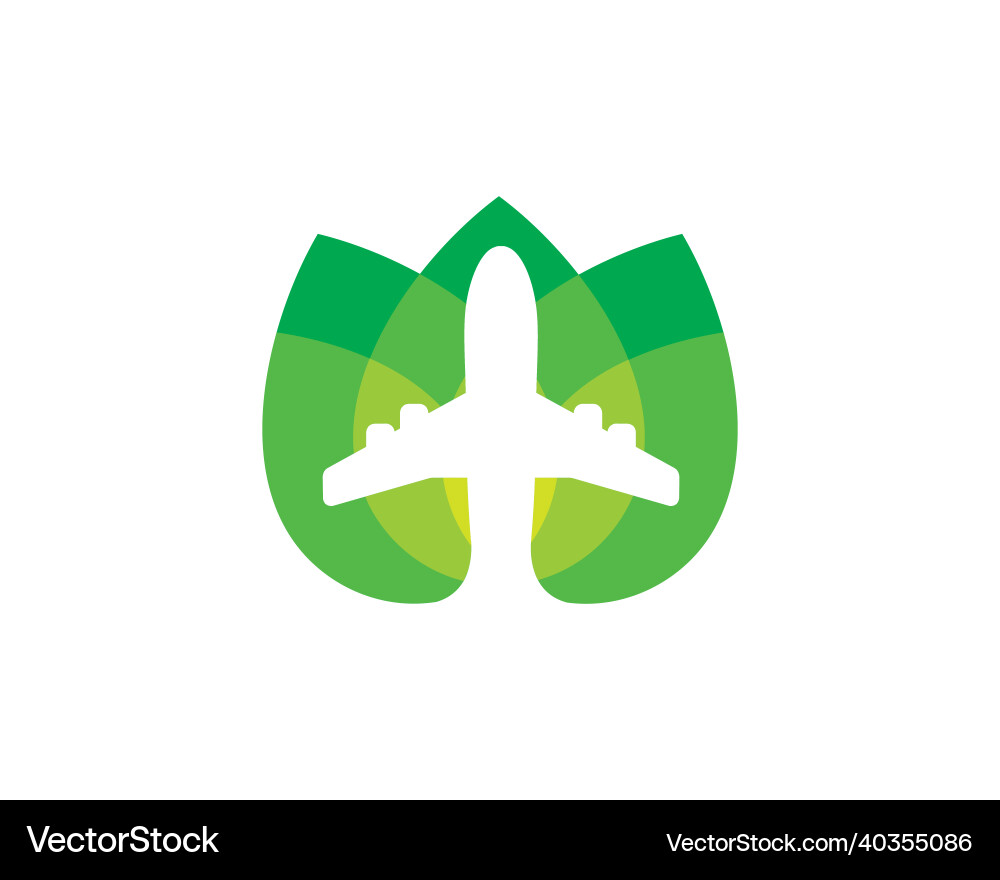 Symbol des Logos für den Flug Lizenzfreies Vektorbild