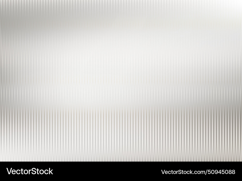 Acrylic satin corrugated glass texture light gray Vector Image