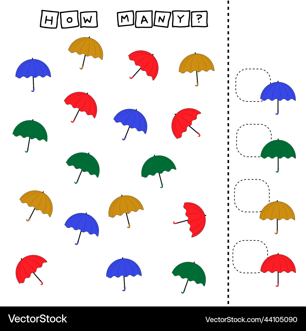 How many 2 Royalty Free Vector Image - VectorStock