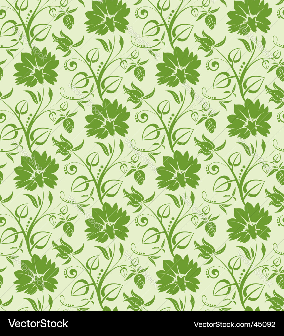 Flower seamless Royalty Free Vector Image - VectorStock