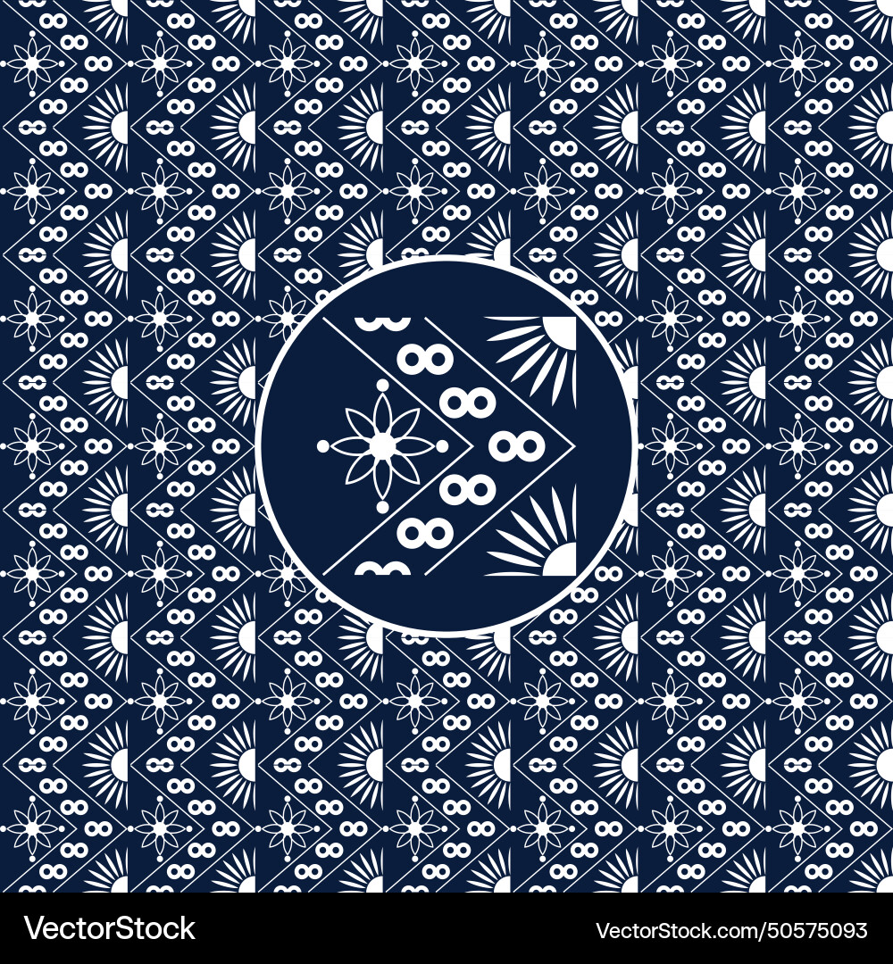Batik geblek renteng pattern background Royalty Free Vector