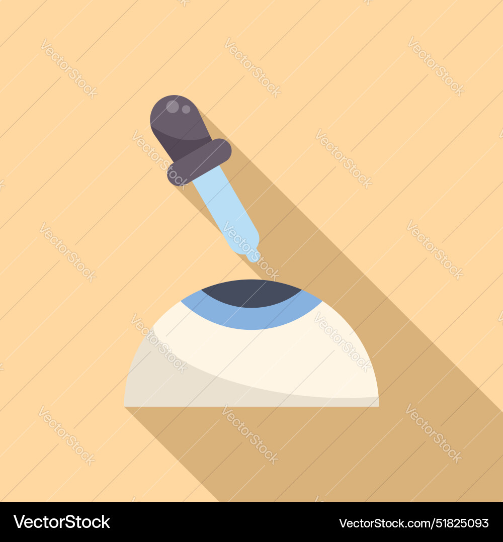 Eye drop dripping eye drop medication into a human