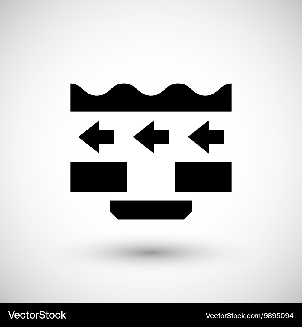 Ceiling ventilation icon Royalty Free Vector Image