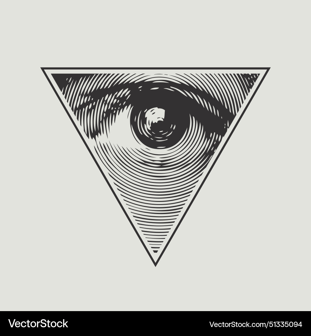 Third Eye Tattoo Triangle