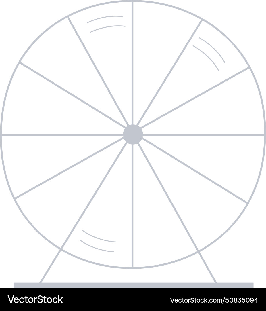 Hamster wheel accessory Royalty Free Vector Image