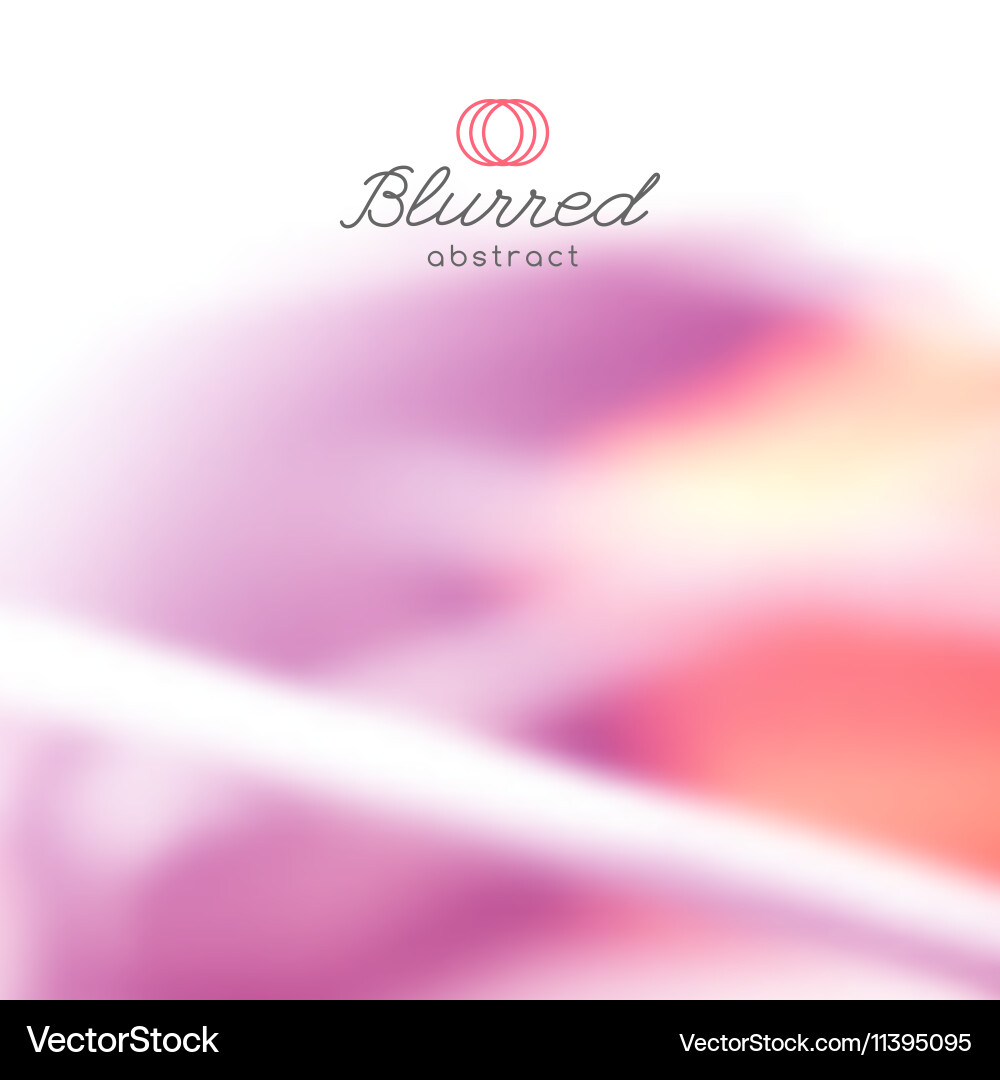 Abstract blurred background Royalty Free Vector Image