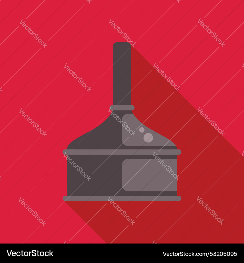 Brewery beer tank fermenting alcohol beverage Vector Image
