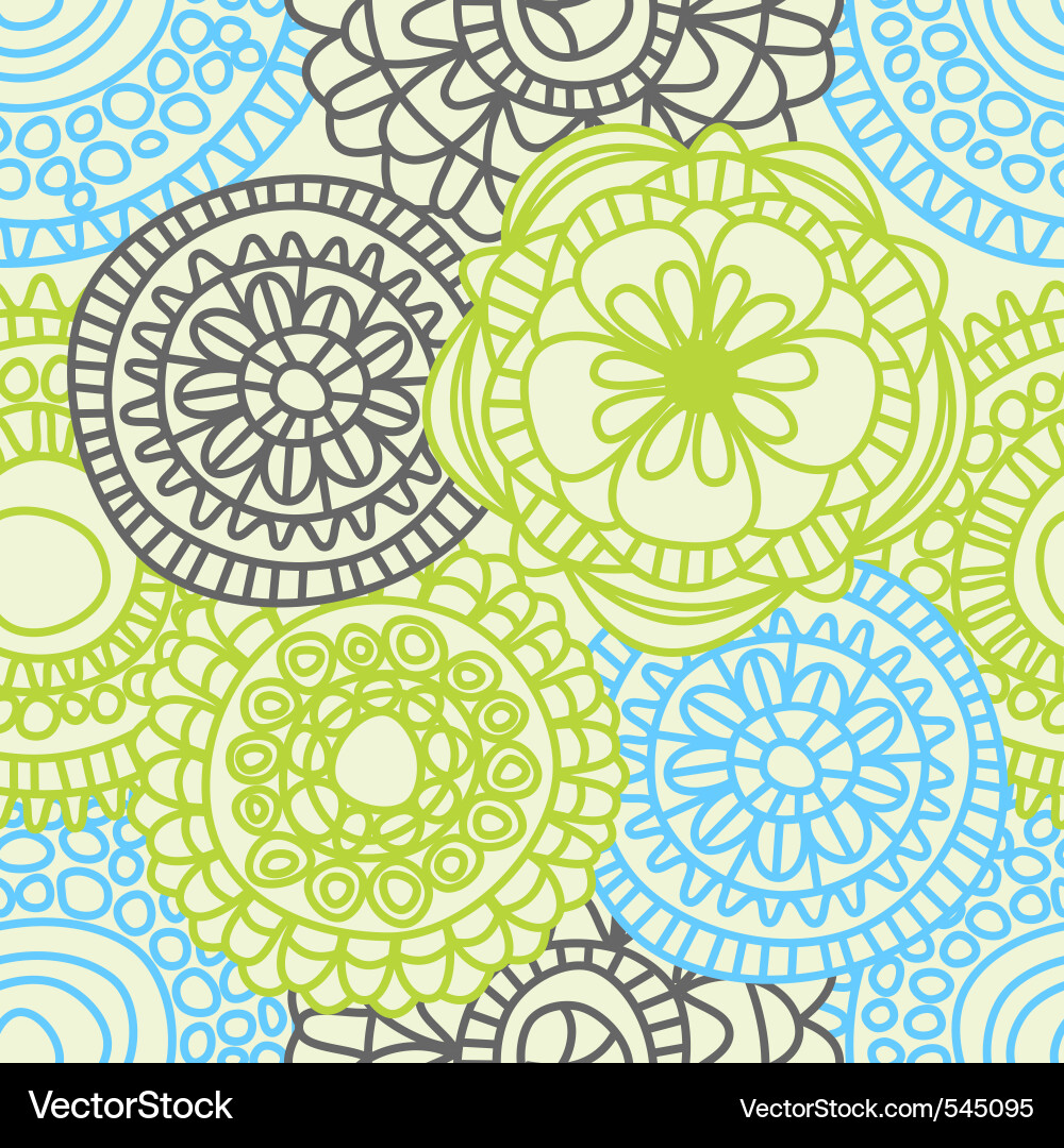 Stylish floral background Royalty Free Vector Image
