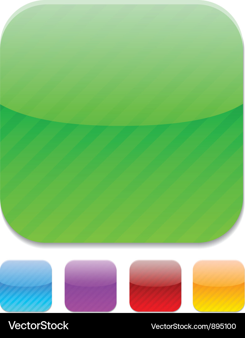 High-detailed buttons Royalty Free Vector Image