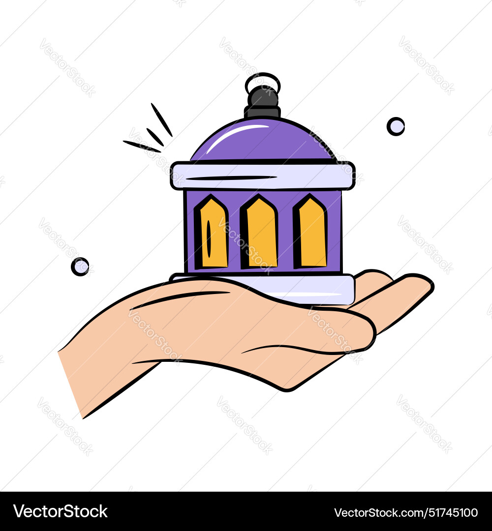 Lantern Royalty Free Vector Image - VectorStock
