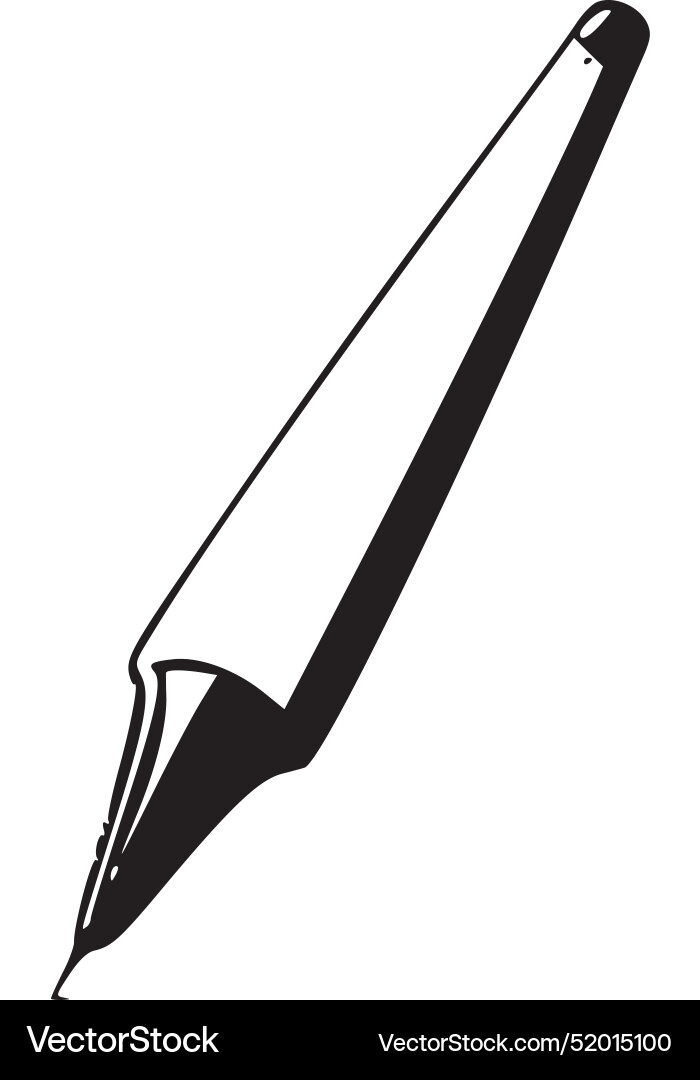 Pen - high quality logo ideal for t-shirt Vector Image