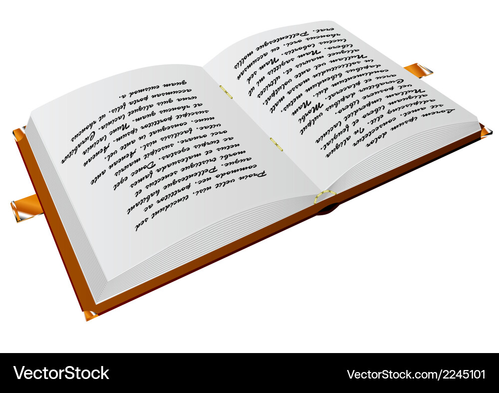 Diary Royalty Free Vector Image - VectorStock