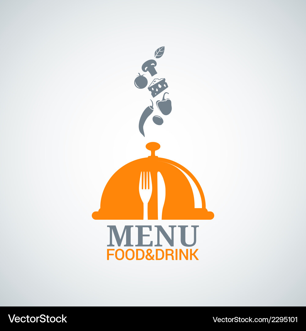 Food Menu Background - Restaurant Templates Vector Image