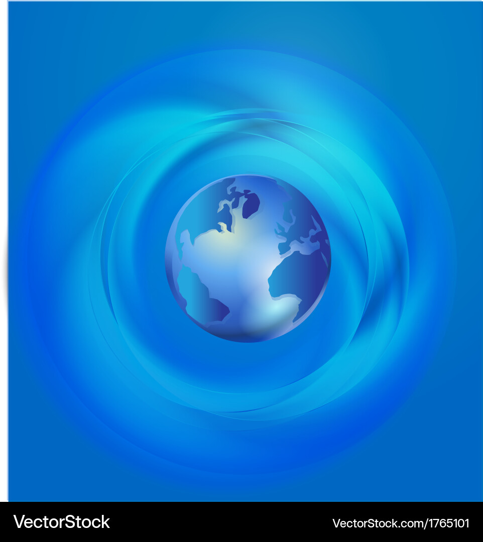 World global commerce communication Royalty Free Vector