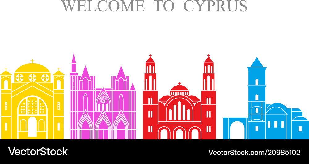 Cyprus Royalty Free Vector Image - VectorStock