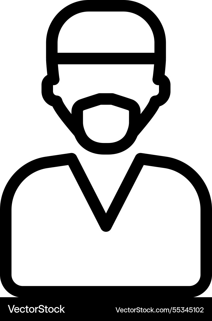 Surgeon icon Royalty Free Vector Image - VectorStock