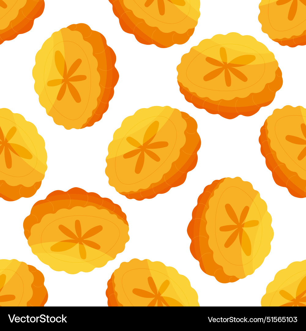 Chinese mooncake pattern yue bing asian Royalty Free Vector