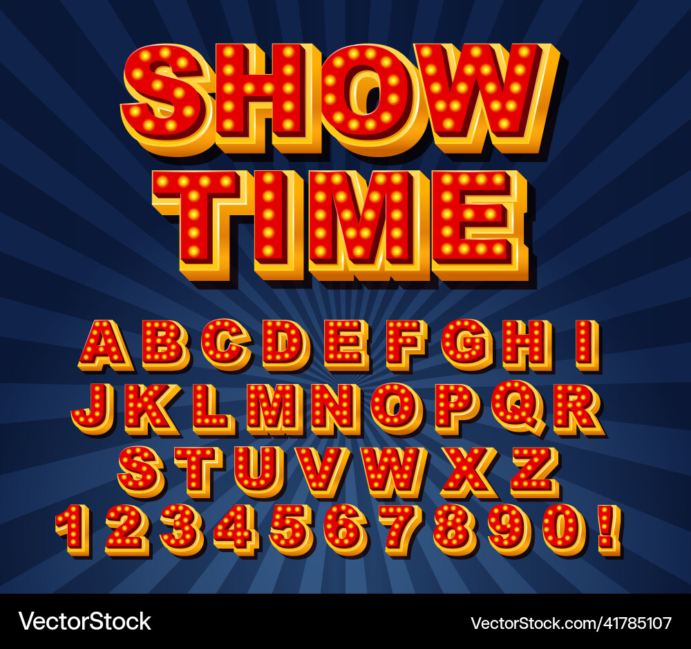 Game Show Letters Vector Images (over 640)