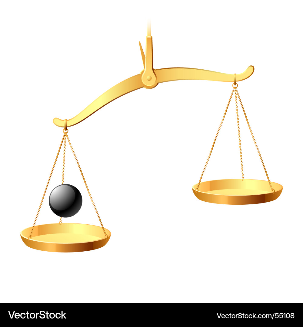 Balance Royalty Free Vector Image - VectorStock