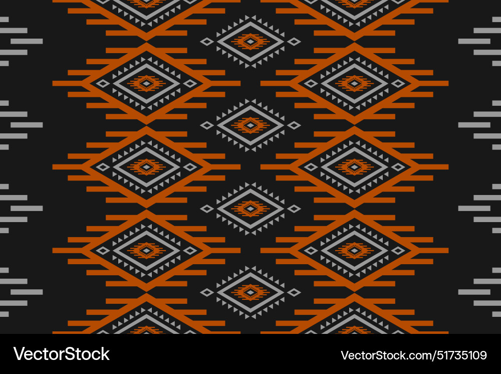 Beautiful ethnic pattern art geometric Royalty Free Vector