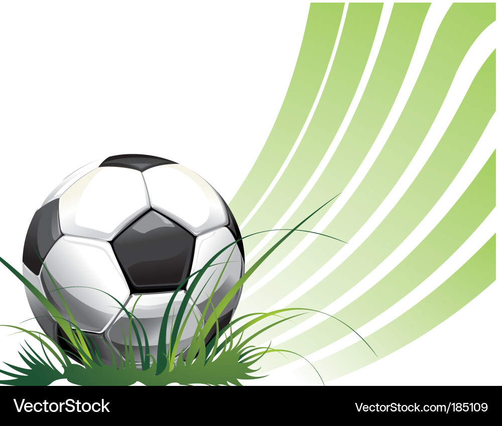 Football background Royalty Free Vector Image - VectorStock