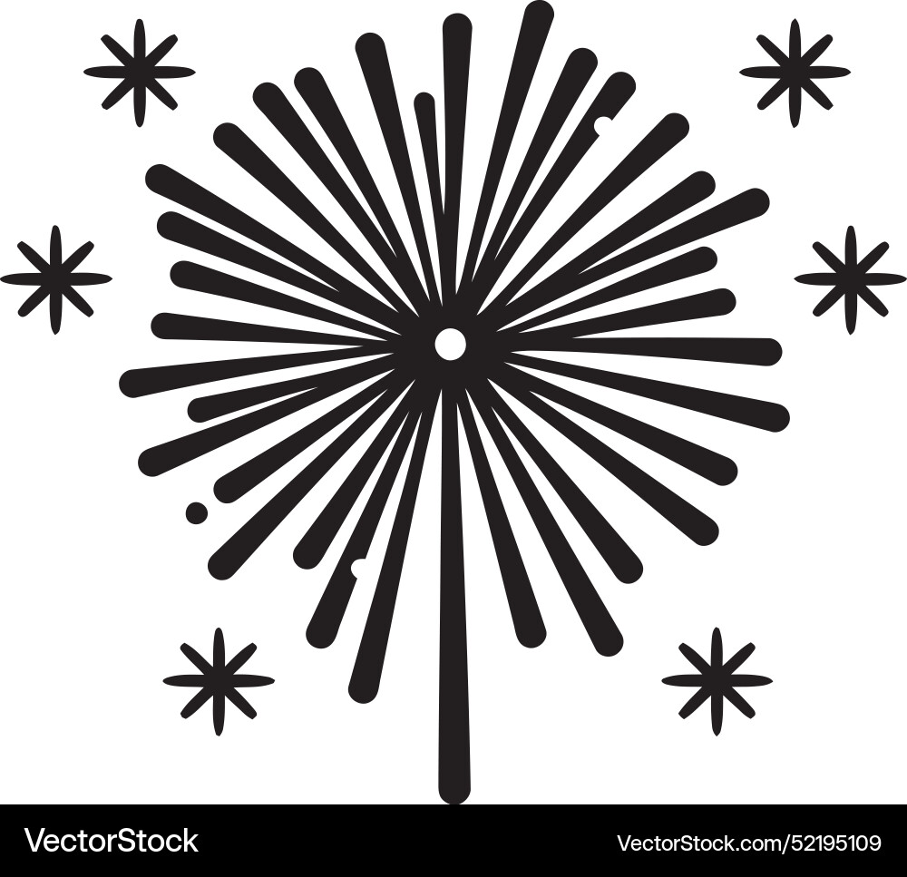 From spark to boom a fireworks timelinefireworks Vector Image