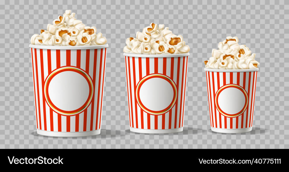 Popcorn Box Round Vector Images (over 100)