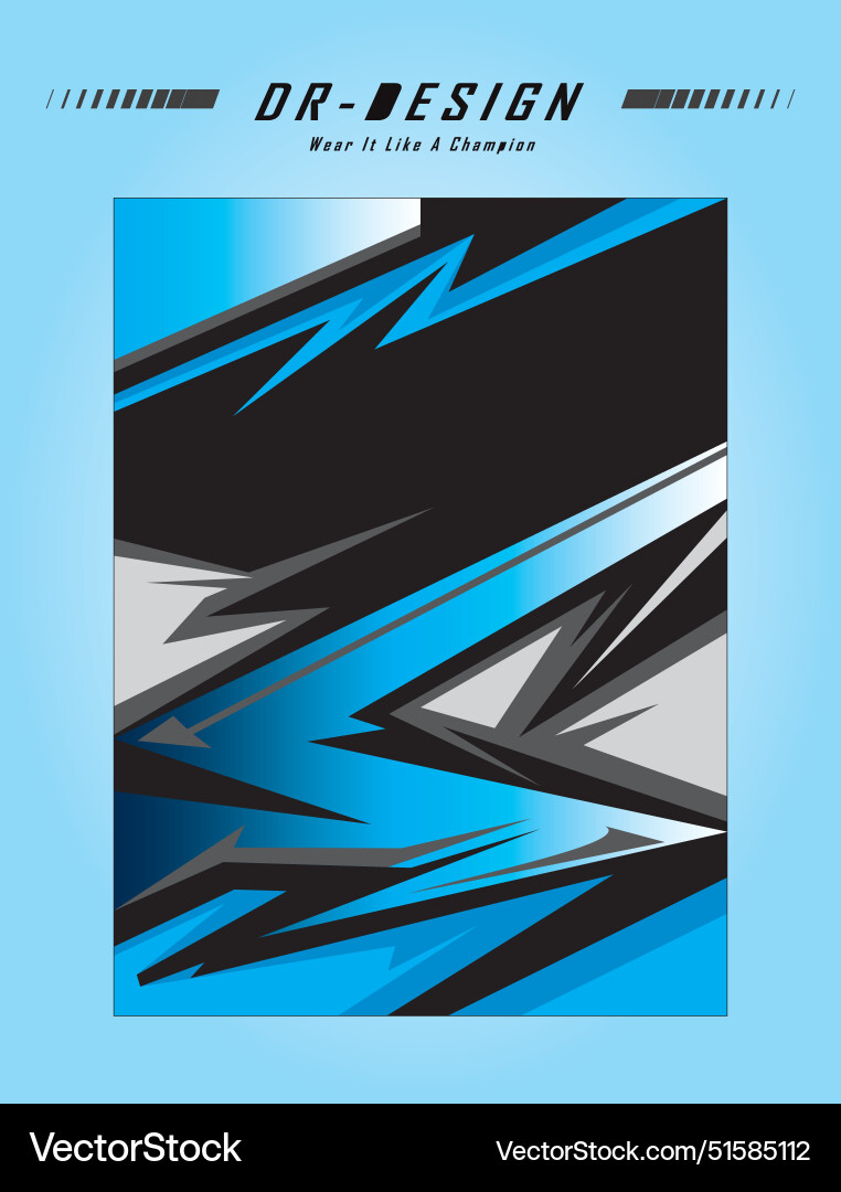 Sublimation creative t-shirt design Royalty Free Vector