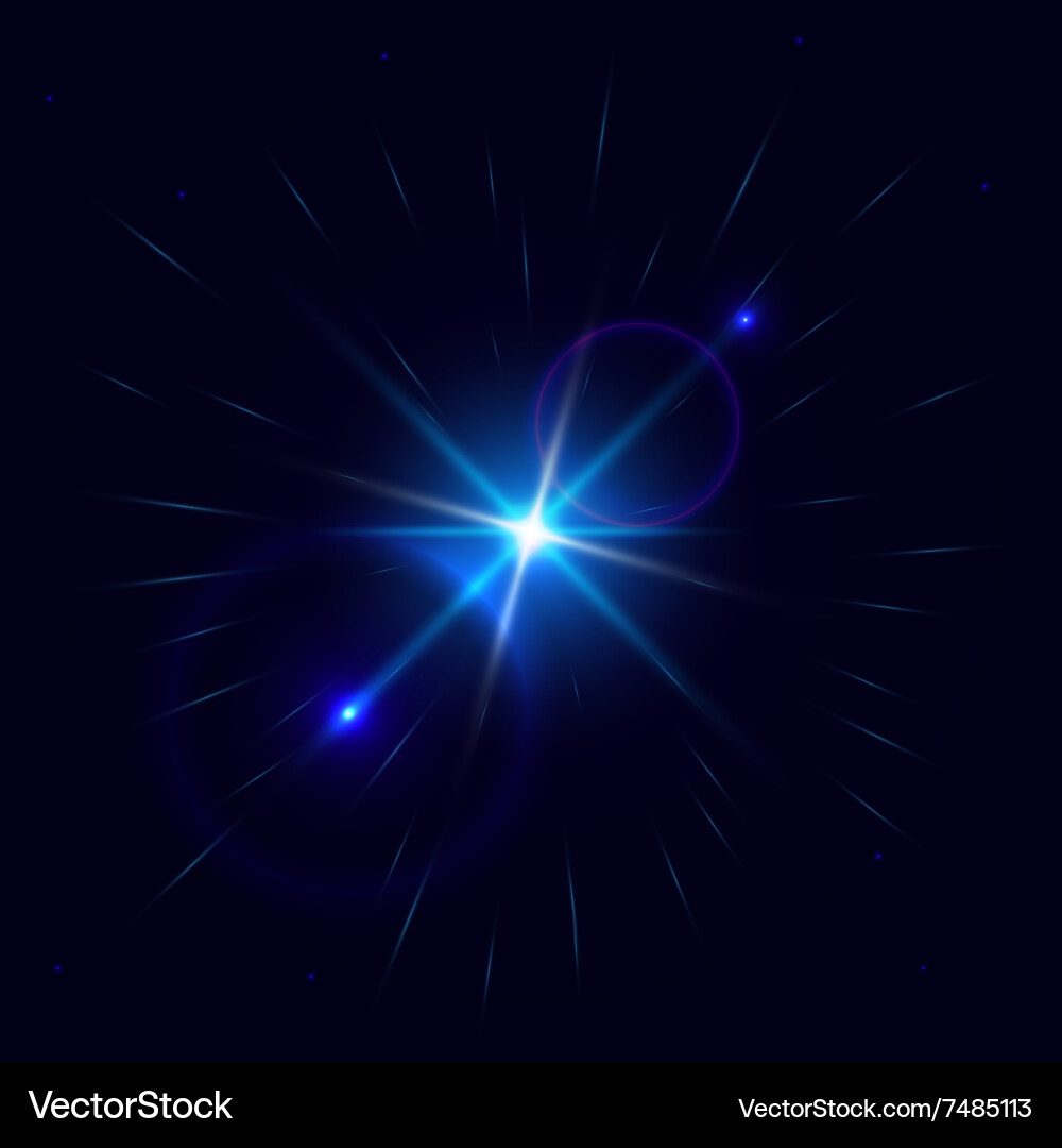 Speed of light Royalty Free Vector Image - VectorStock