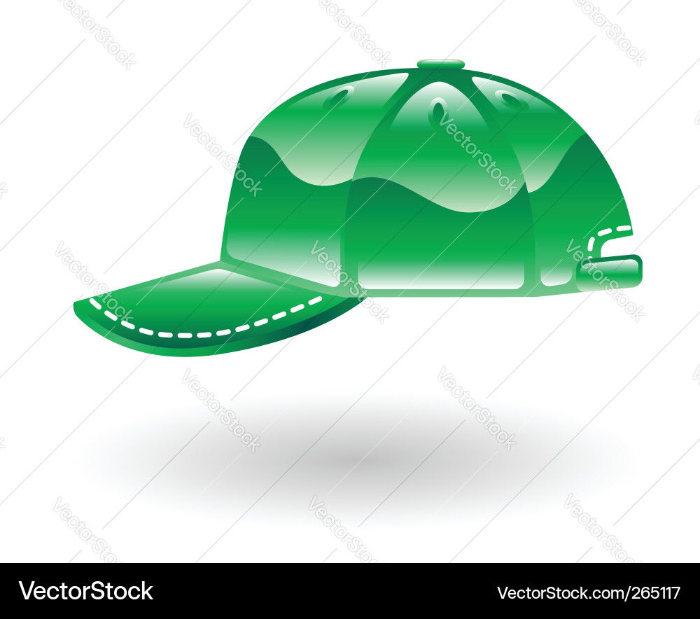 Baseball cap Royalty Free Vector Image - VectorStock